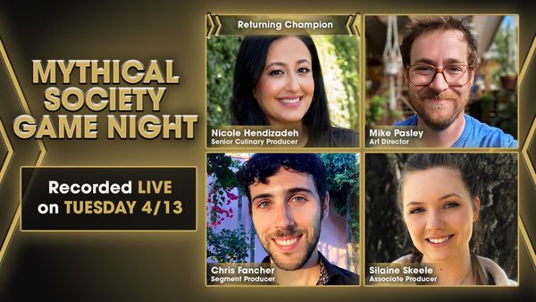Mythical Society Game Night! (April Recording) | Mythical Society