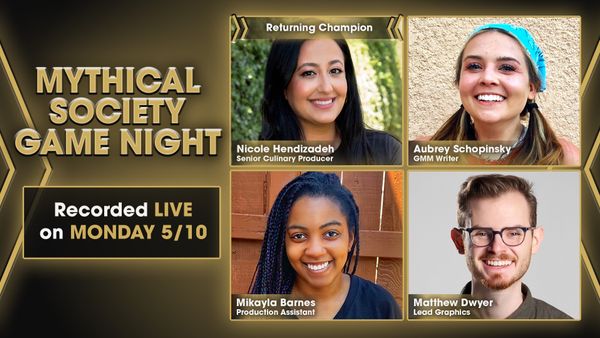 Mythical Society Game Night! (May Recording) | Mythical Society
