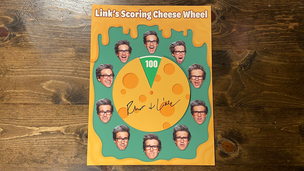 Link's Scoring Cheese Wheel (Giveaway!) | Mythical Society